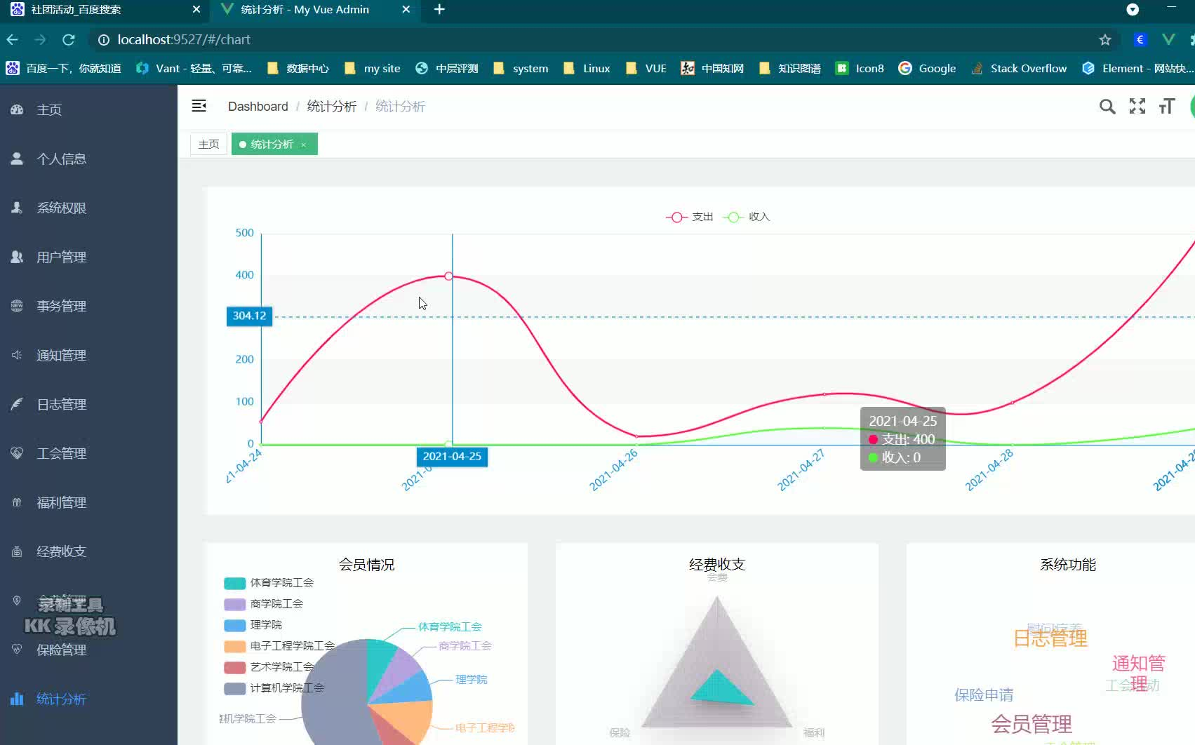 计算机毕业设计之吊炸天SpringBoot+Vue.js工会管理系统 工会平台 ...