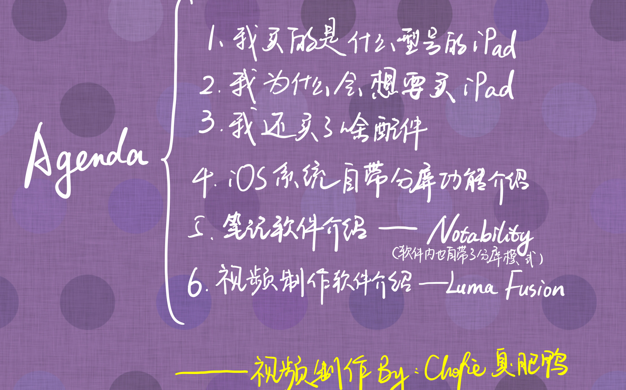 ...iPad Pro上手视频:购买理由、分屏功能介绍、笔记&视频制作软件推荐