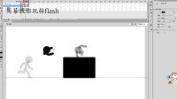 flash跳跃其实可以这么做,只要找准关键帧,剩下的都是添加动作了,是不...