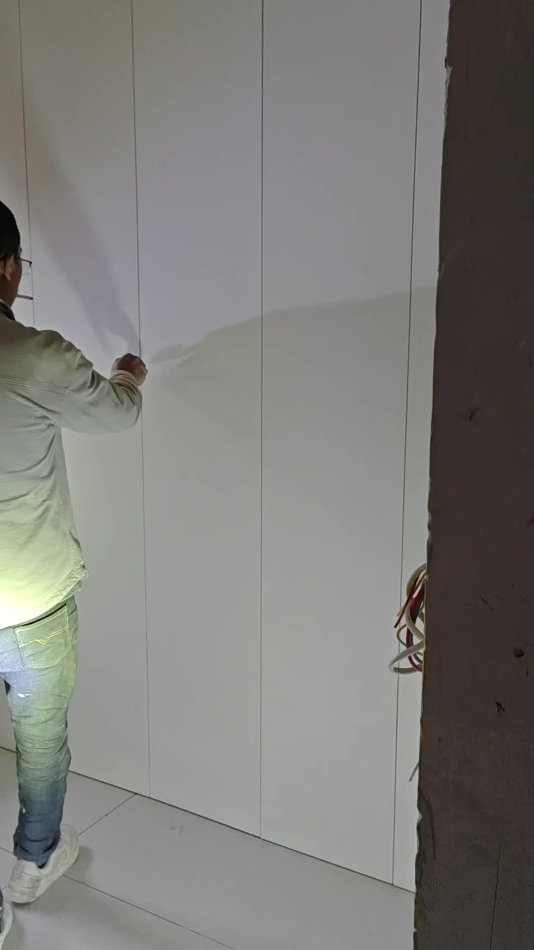 步入式推拉折叠衣柜!#步入衣柜#木工现场打柜子 #木工#遵义木工久哥
