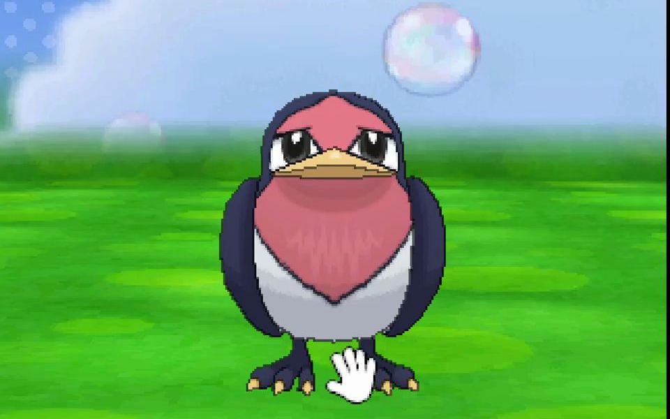 傲!傲骨燕!【宝可梦摸摸乐】_单机游戏热门视频