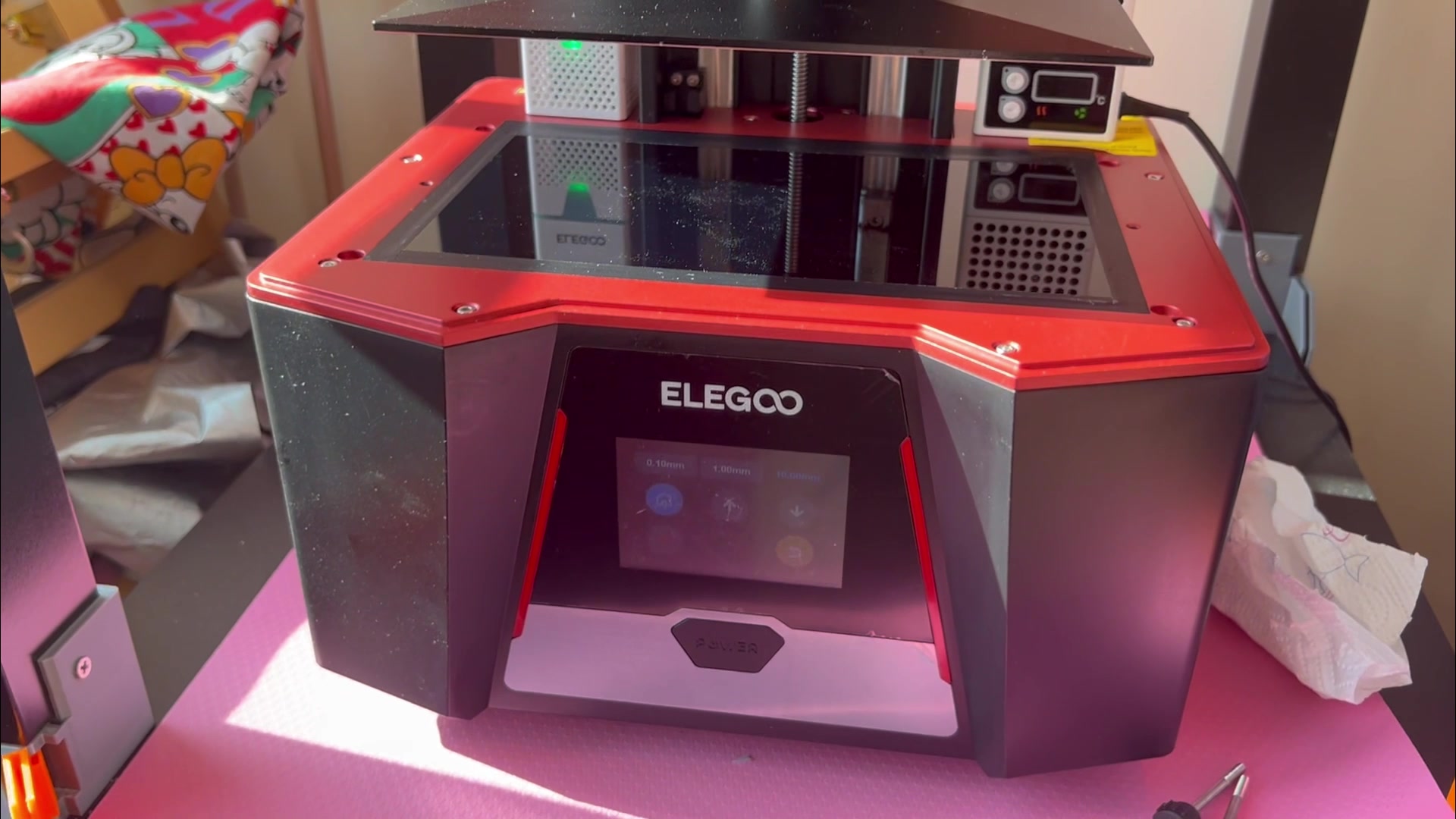 光固化打印第三季--换树脂调机和模型镂空