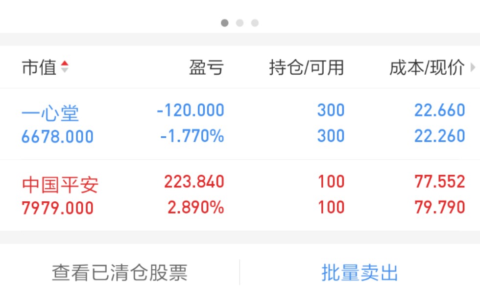 p【股票投资】2020.2.27股票投资收益分享