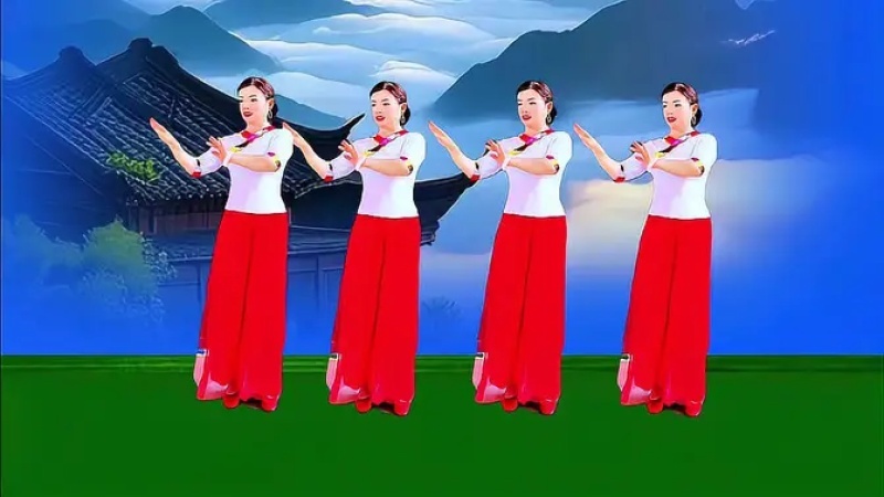 热歌小舞蹈,转身一去人生如戏,最流行舞蹈,简单又好看!