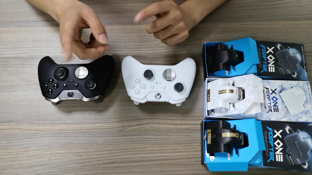 Brook无线转接器相关教程视频ps4,ns,xboxone手柄转接器