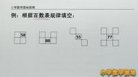 小学一年级数学同步课堂 不了解百数表的规律 看到这题就无从下笔
