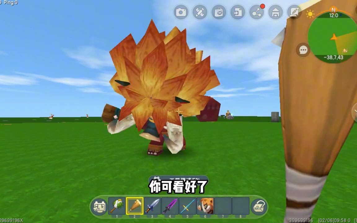 迷你世界:测试迷你近战最强武器,最后一个能直接秒杀BOSS