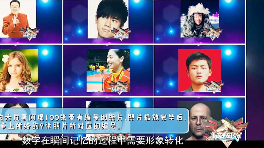 闪现记图!一分钟内滚动100张带有数字的图片,记忆编号,太难了