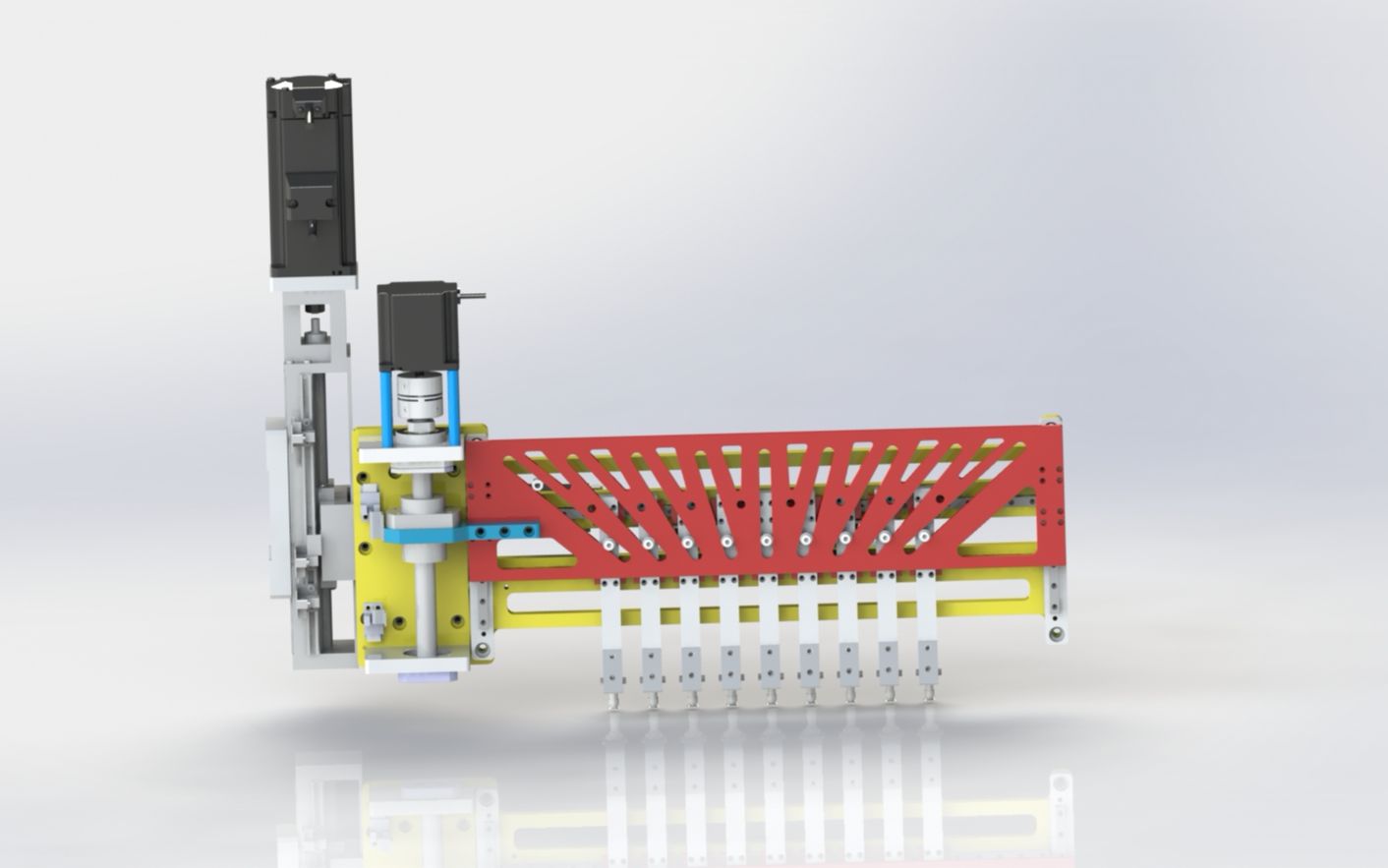 Solidworks非标机械设备教程:等变间距取料机构的设计
