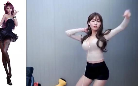 韩国美女抖舞,请自备纸巾