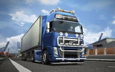 【Intel至强E5420】欧洲卡车模拟2 (Euro Truck Simulator 2 )游戏测试 ...
