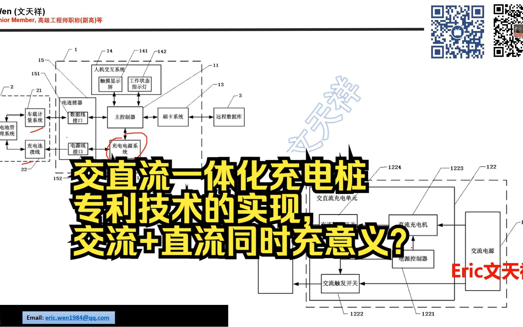 EVSE-61:交直流一体化充电桩专利技术的实现,交流+直流同时充意义?