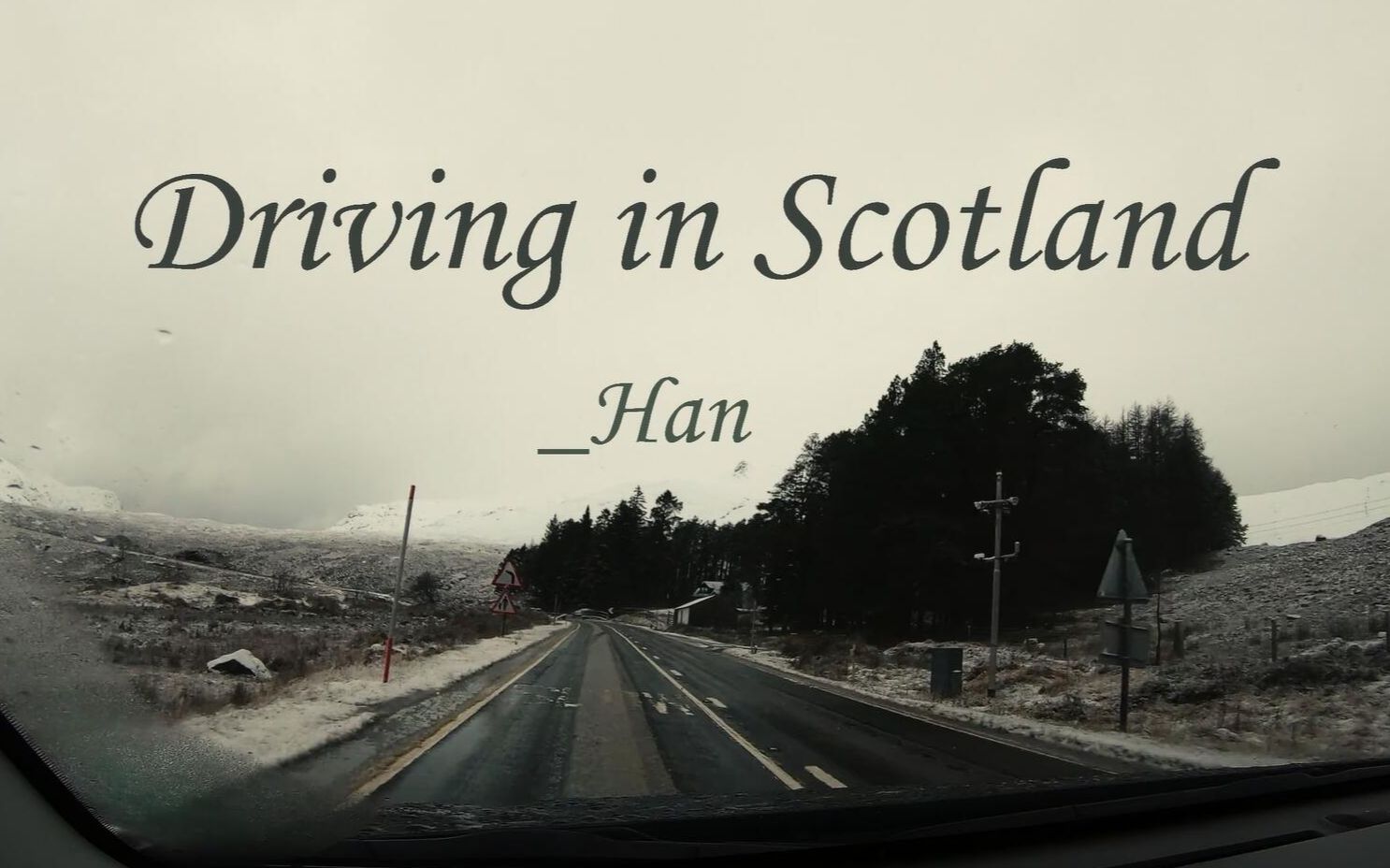 苏格兰自驾游 [美景就在窗外 伪行车记录仪下的苏格兰]