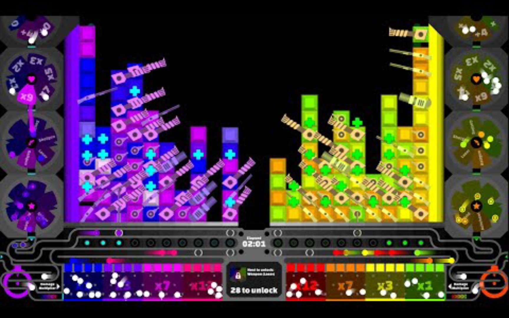 方块堡垒战-神秘vs自然