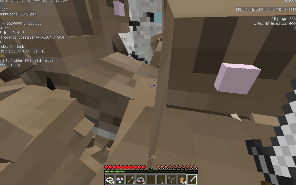 我的世界Minecraft试验(愚人节版本1-RV)