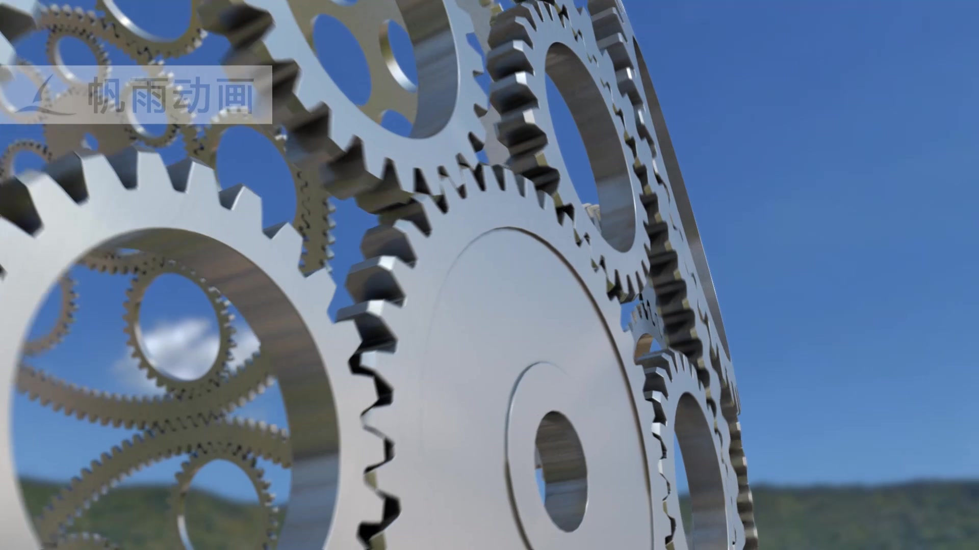 球面行星轮系——平面扭曲到球面上