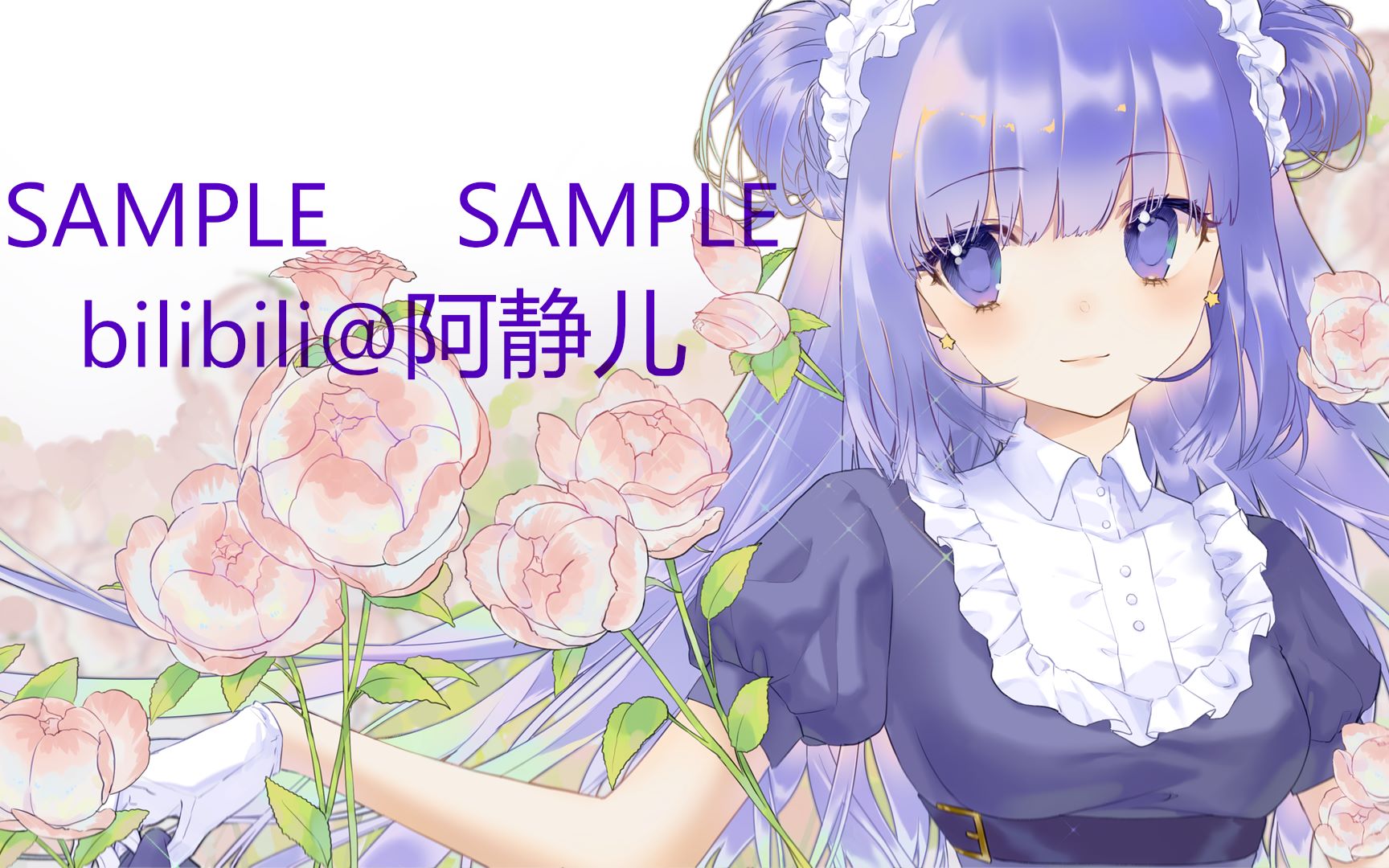 【板绘】给自己画的电脑桌面