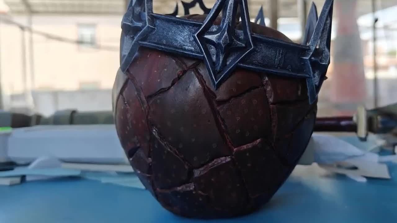 风之伊:做一个简单的王冠 #手工 #模型 #制作教程 #王冠