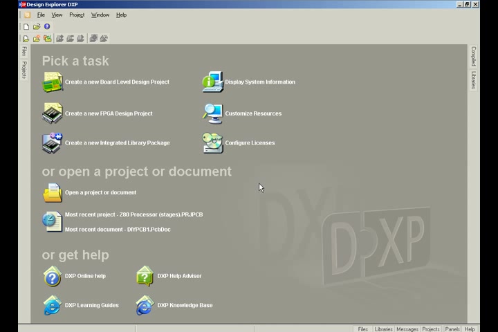 protel2004画电路板教程-PC(B编辑器--中导入元器件)封