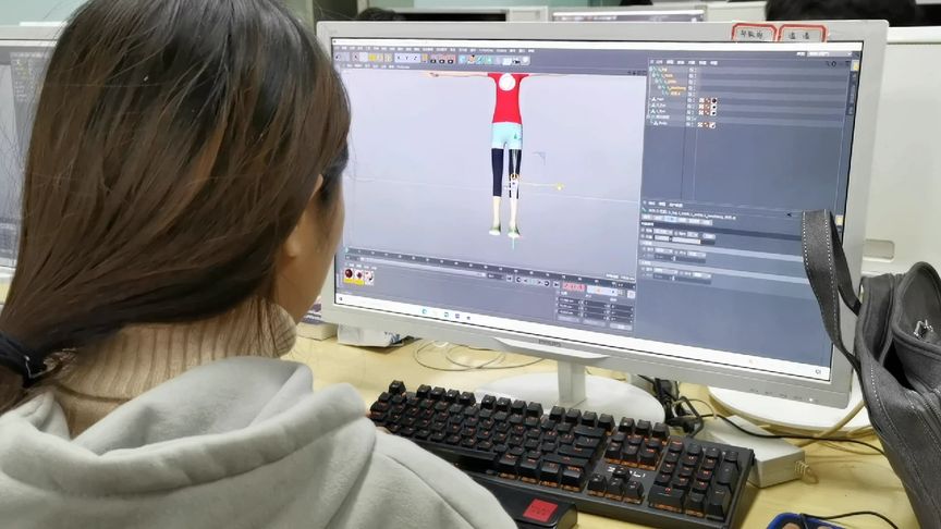c4d骨骼绑定动画设计全流程