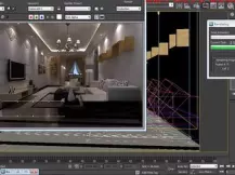 3dmax教程入门到精通室内设计教程完整项目实战-现代客厅(项目全过程)