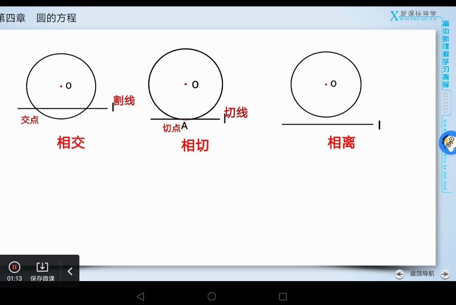 4.2.1直线与圆相交的课程
