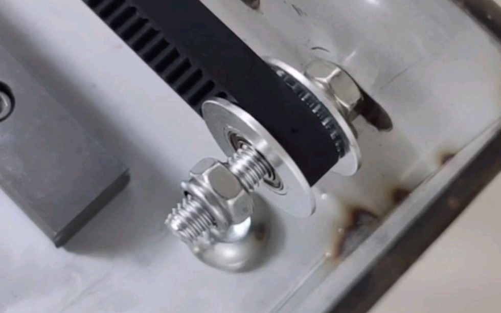 diy高精度线轨3d打印机(7)-X、Y轴电机及同步带安装