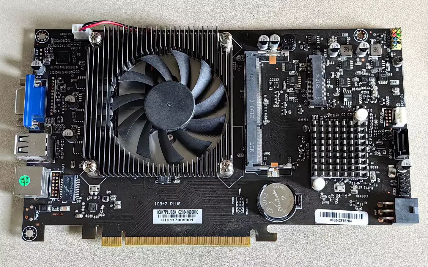 长得像显卡的主板?39.90元的847plus控制板