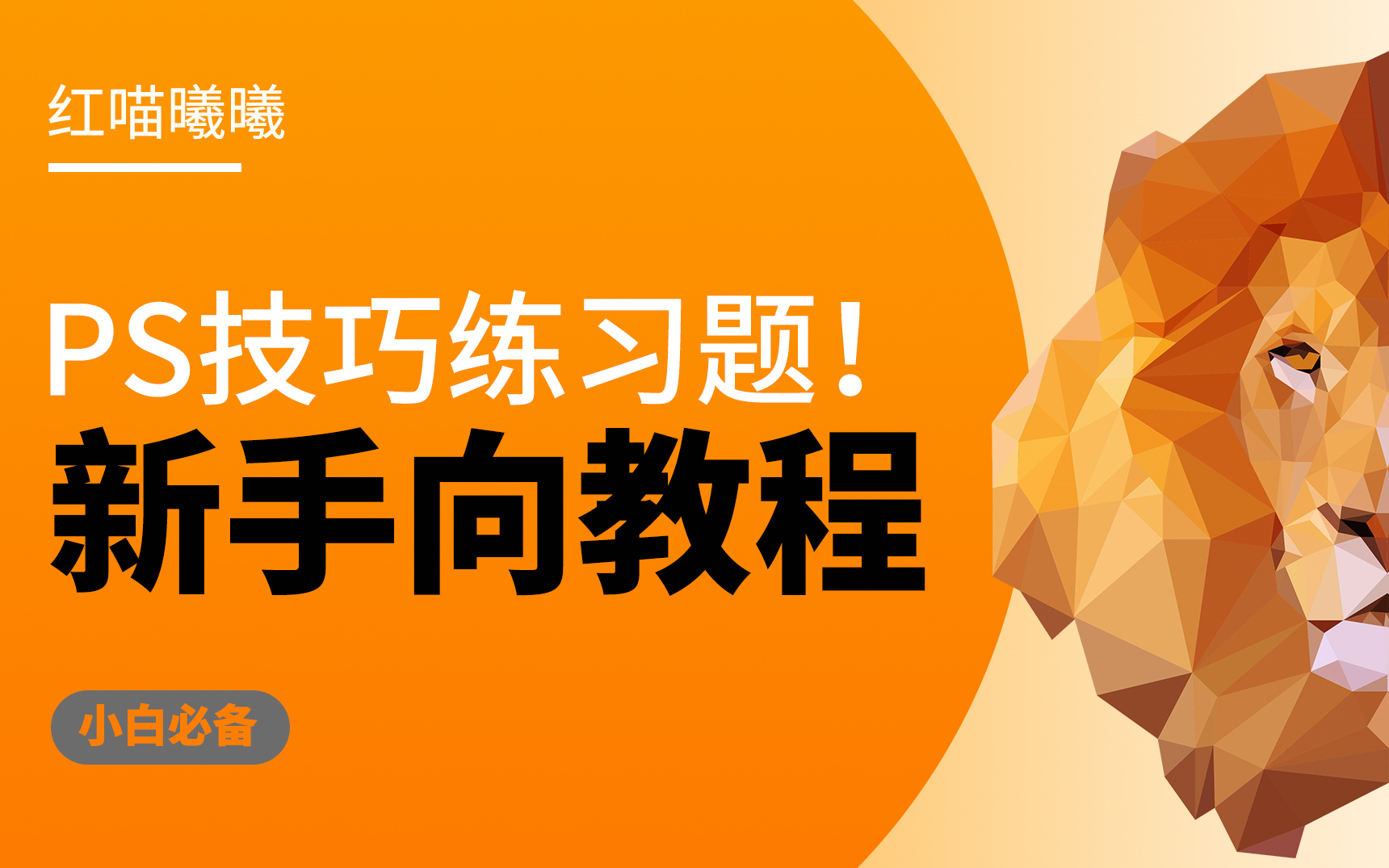 【PS小技巧】100道练习题学完,完全掌握PS,就业转行,在家接单不在是...