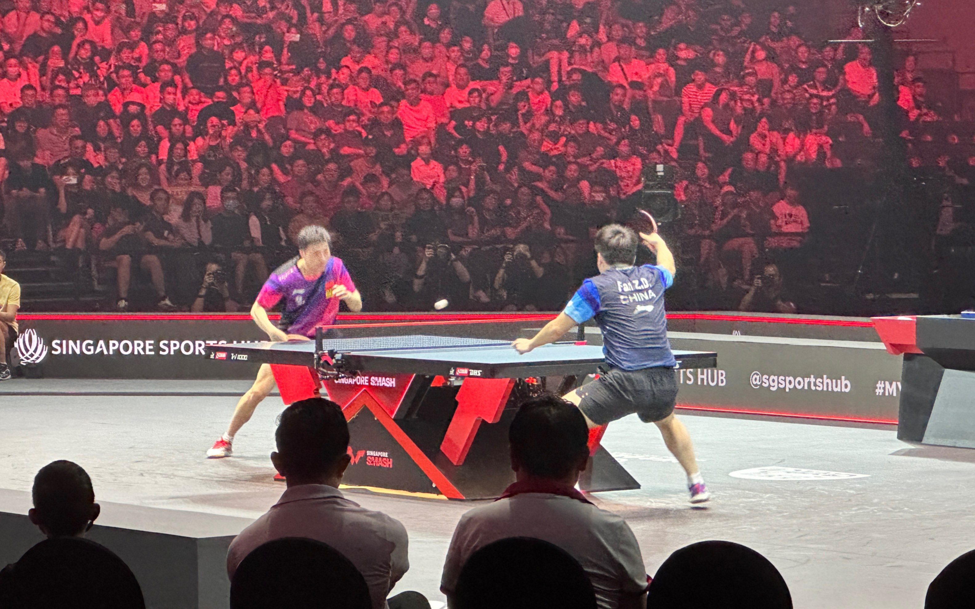 2023WTT新加坡大满贯决赛现场