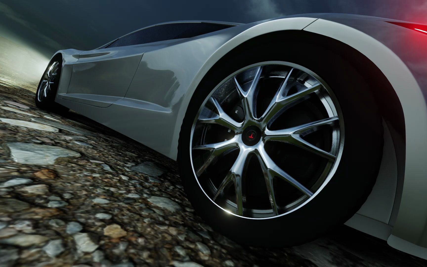 ender又肝了一天完成汽车动画,灯光,材质还需要提高