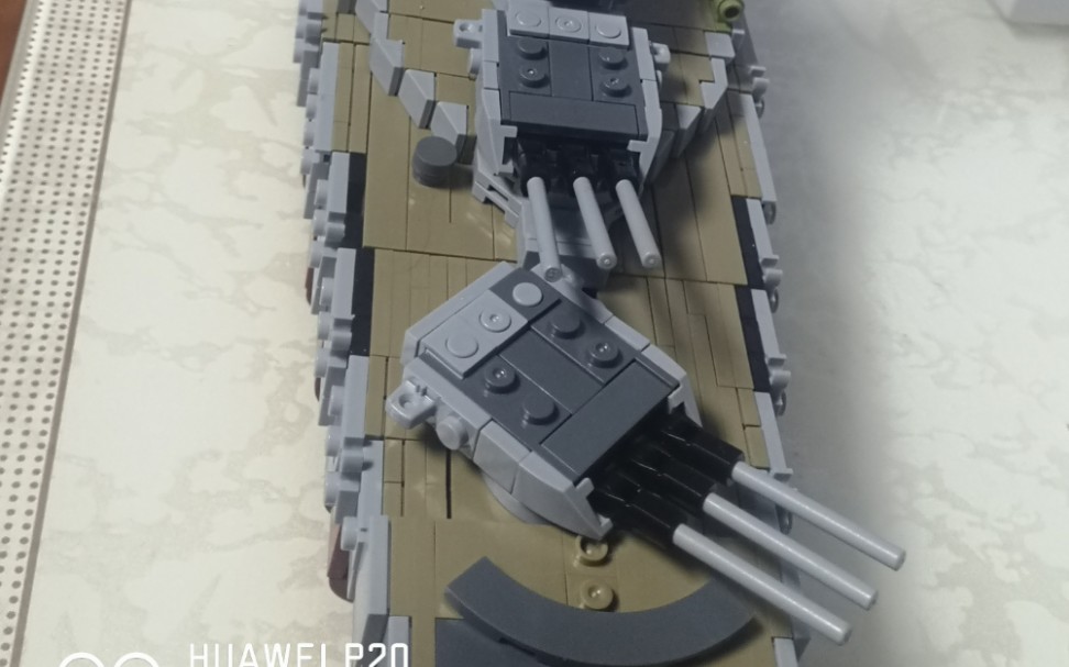 20多个小时拼装的密苏里号战列舰