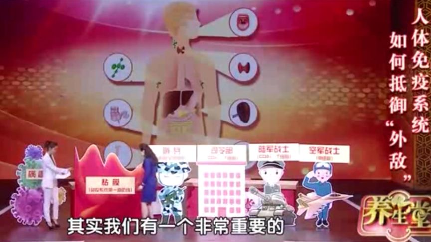 人体免疫系统如何抵御外敌?权威专家现场解析全过程|养生堂0307
