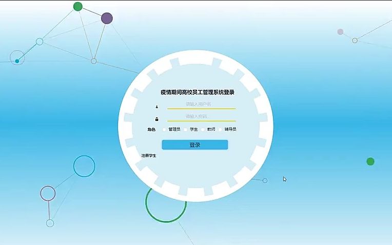 毕业设计必过!疫情期间高校员工管理系统的设计与实现-青海师范大学,...