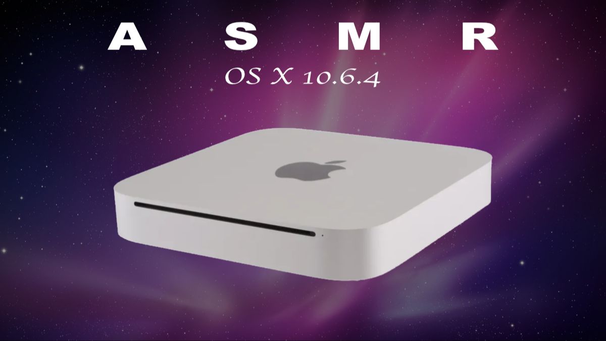 [ASMR/白噪音] 在2010年用光盘为Mac mini重装系统