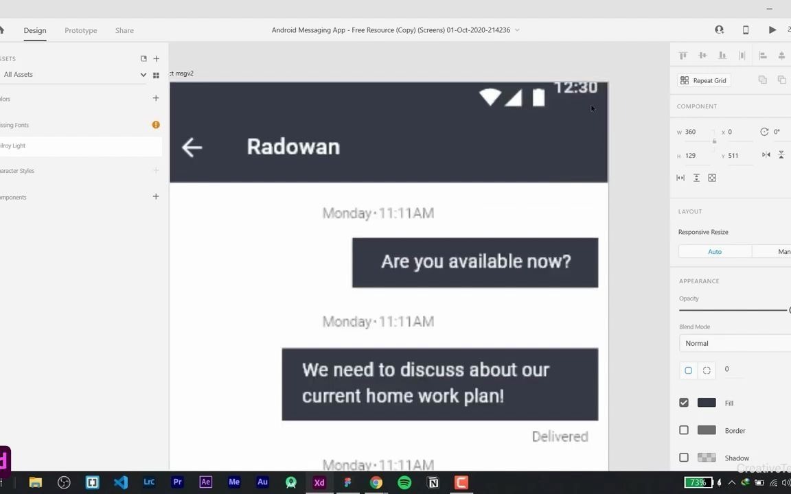 如何将 Figma文件导出转换为Adobe XD文件格式