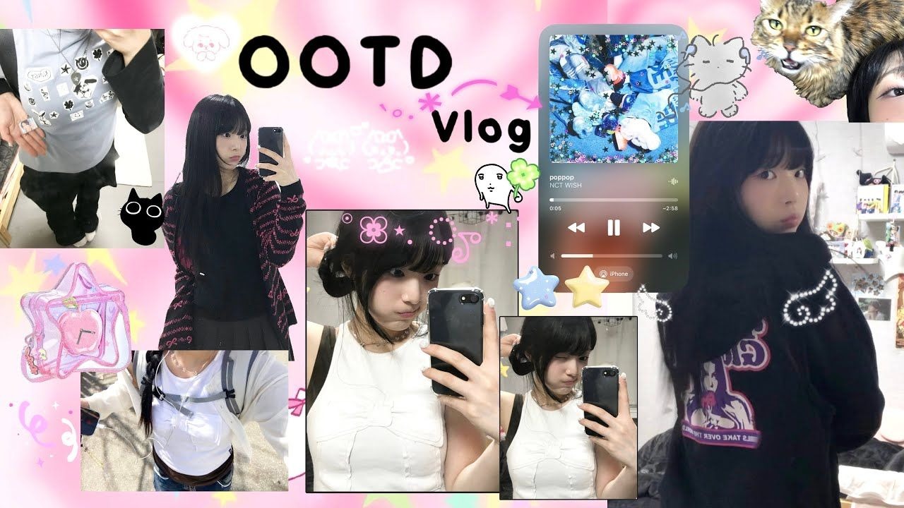 ...♡在学校呆14小时的服装设计系学生•春季Lookbook•去东大门•...