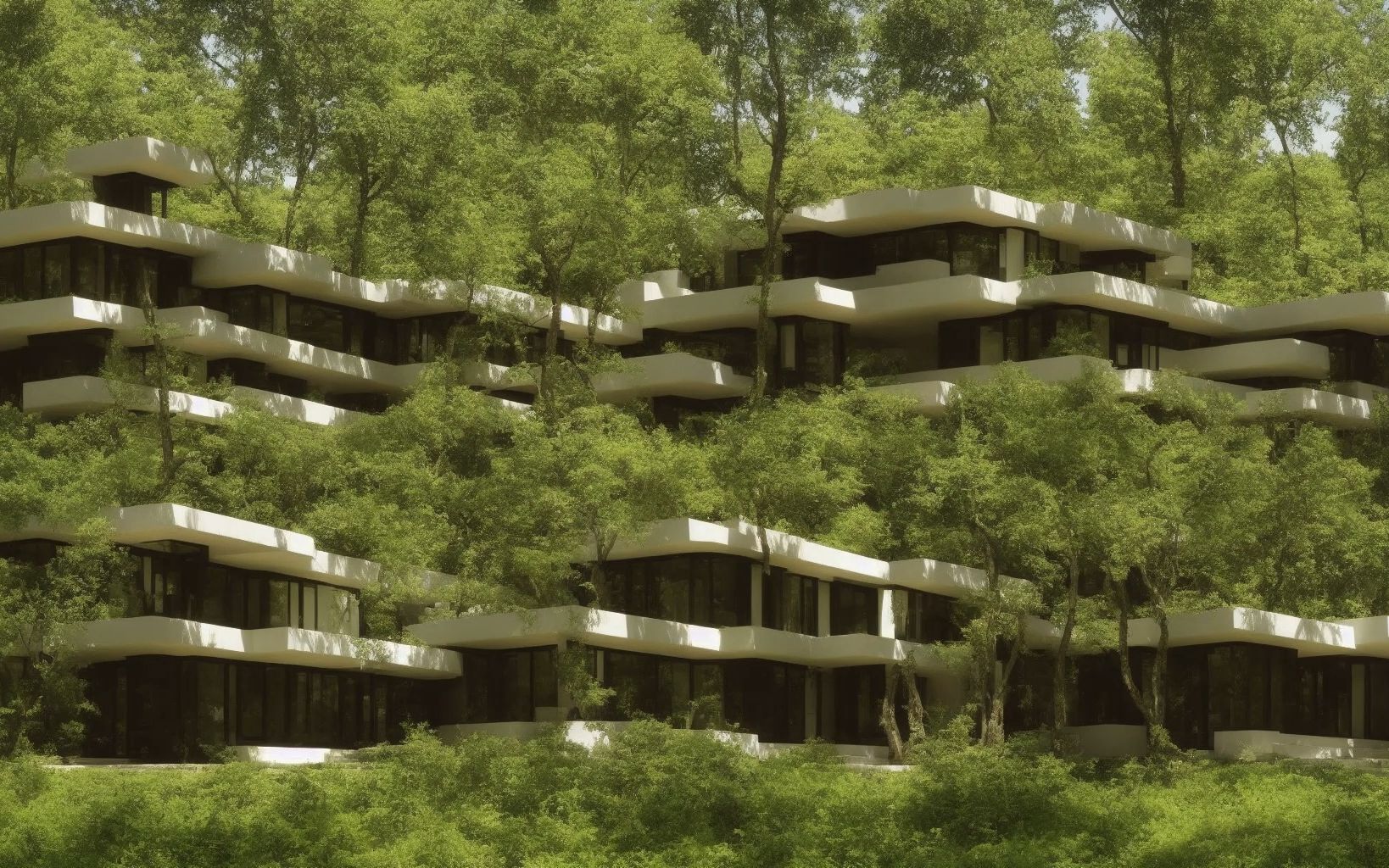 AI作画stable diffusion | 现代藏式建筑别墅