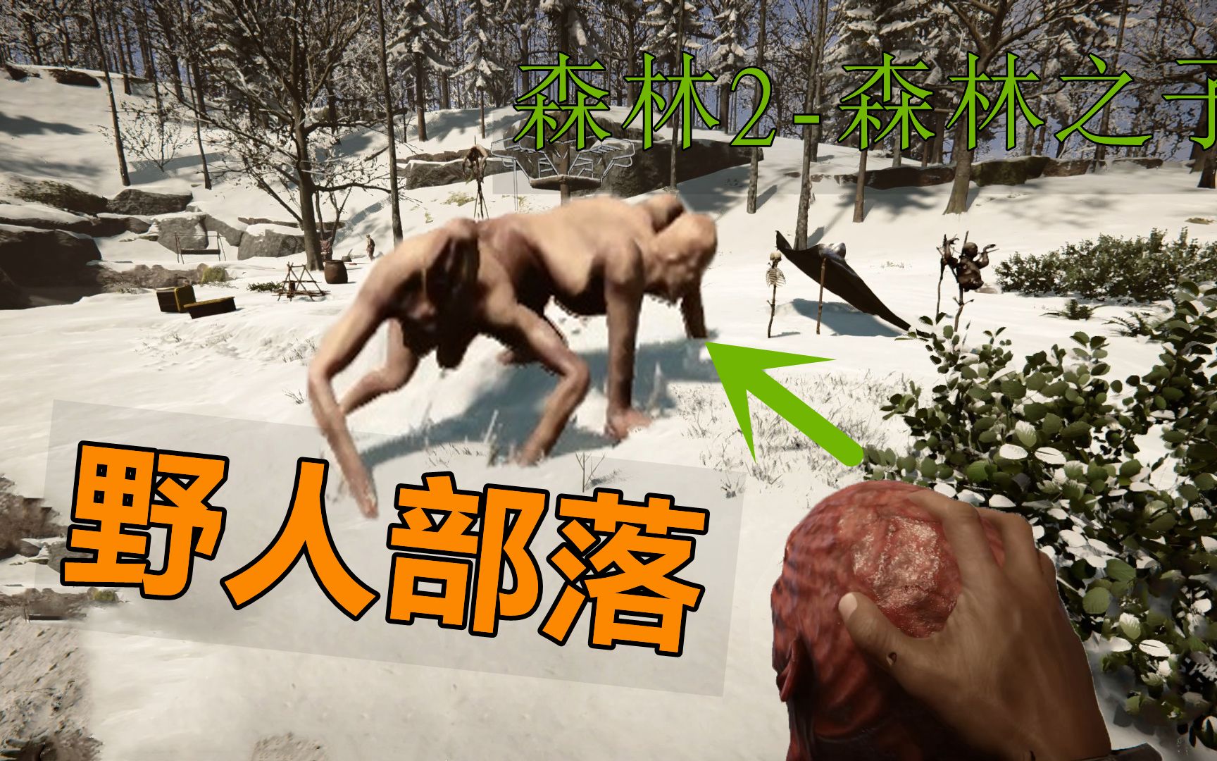 【无尽】《森林2-森林之子》游戏萌新联机指南对抗野人进山洞_游戏...