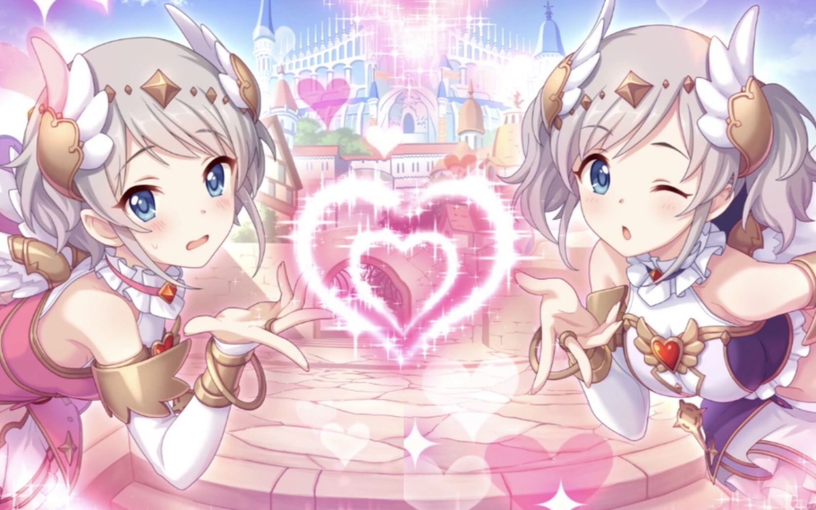 【公主连结】AWSL我两个都要!《呐 呐 Please!》快乐变身 双生天使 ED