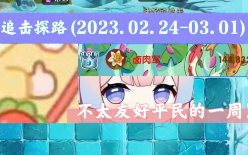 【PVZ2】潘妮追击16.5难民探路,总得分144832,没达到人均水平