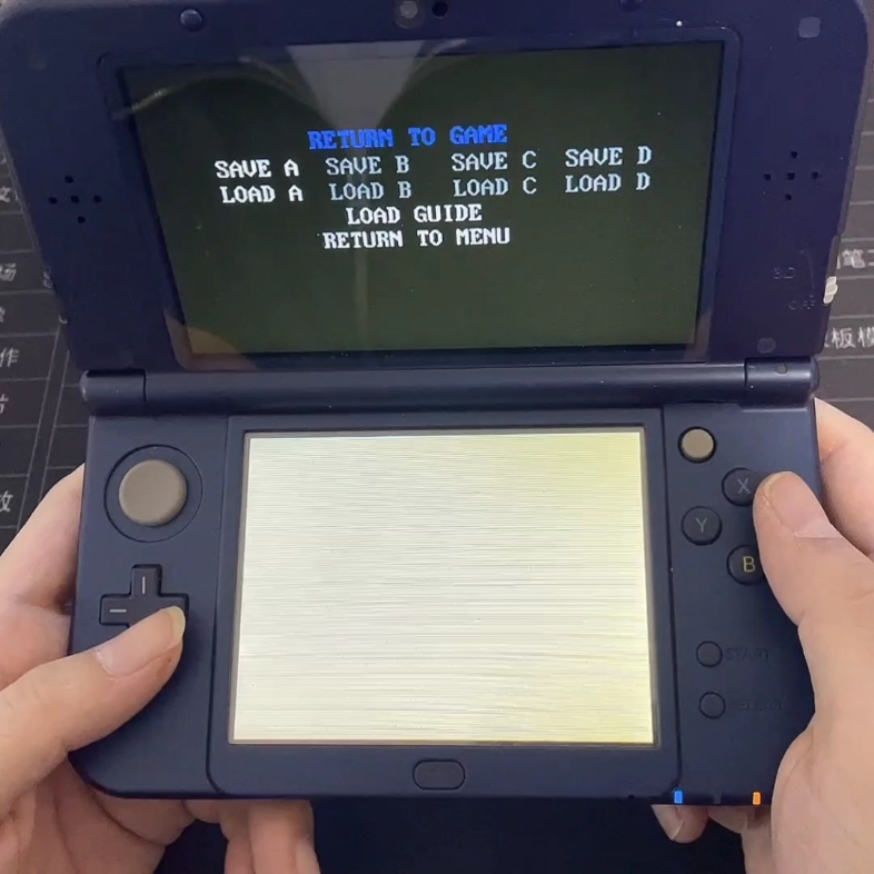 3ds烧录卡玩nds如何即时存档