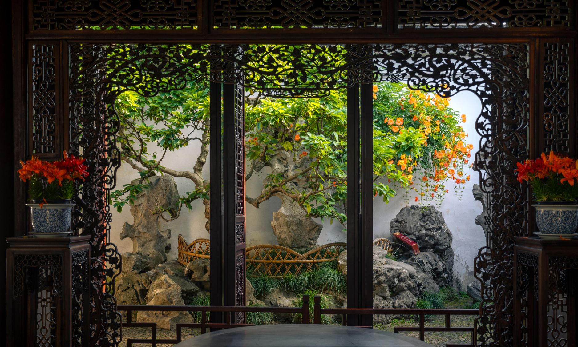 园林框景,便是天然图画。