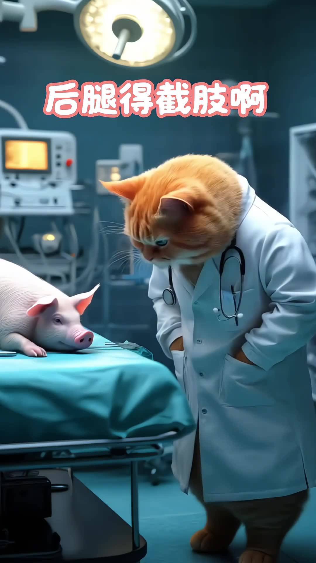 动漫:今天诊所开业!