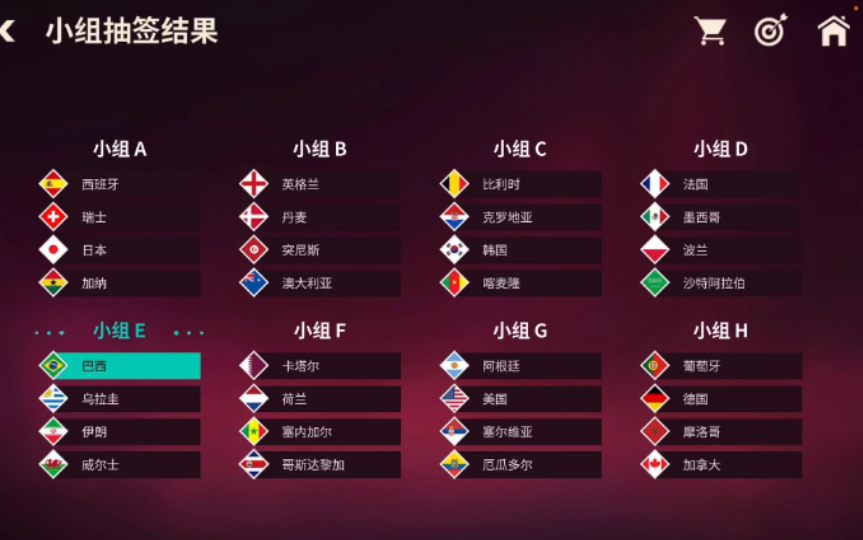 FIFA足球世界|2022卡塔尔世界杯|锦标赛|世界杯小组赛 第一场 巴西vs...