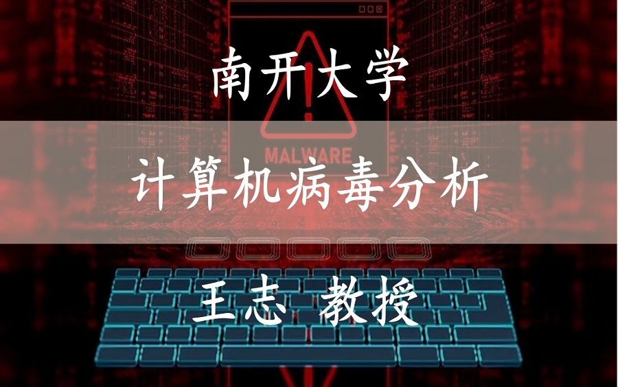 【计算机病毒分析】 南开大学 王志教授