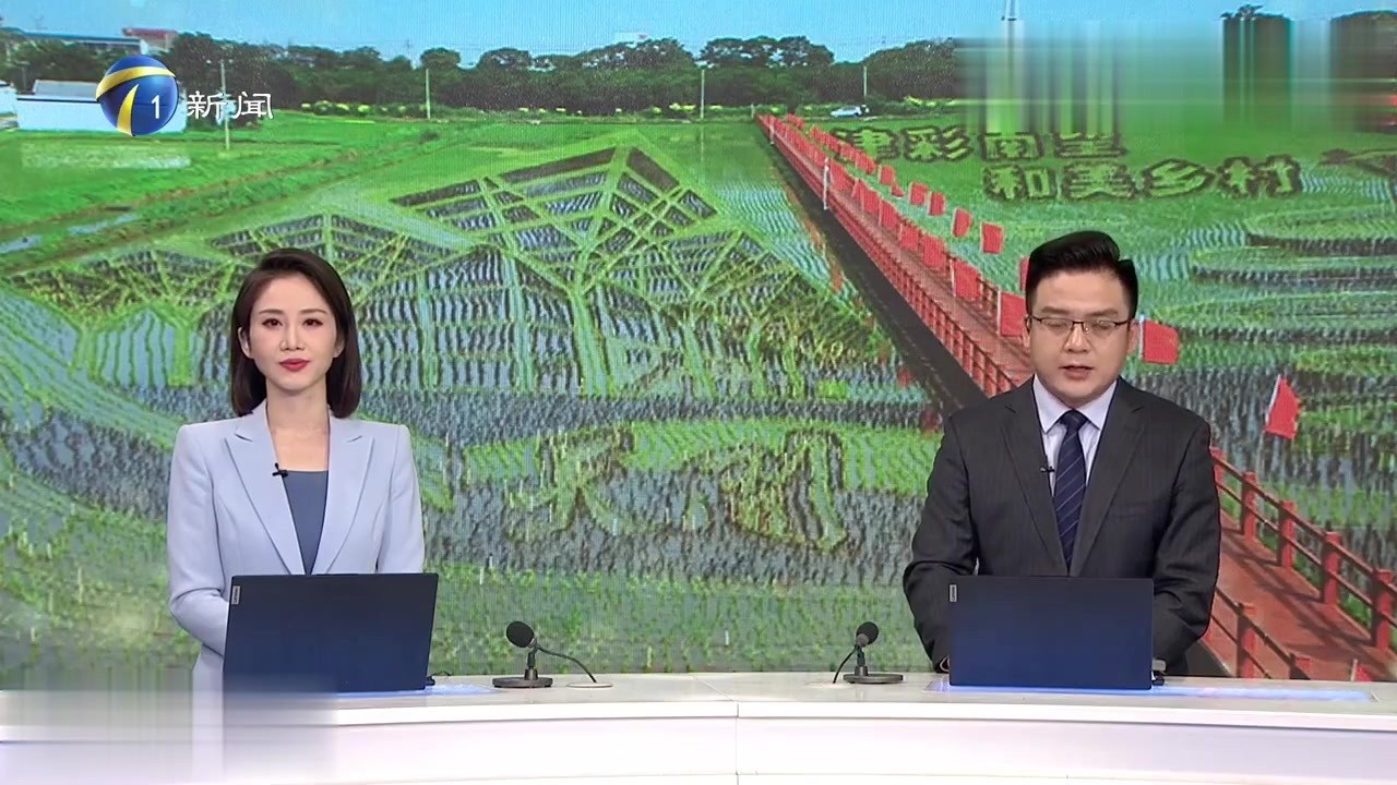 多彩稻田画绘就美丽乡村