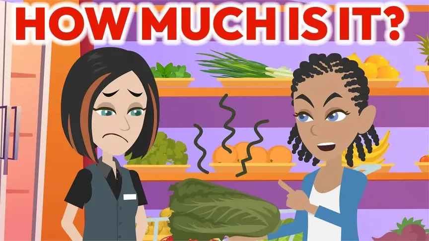 How Many or How Much购物常用英语情景对话练习