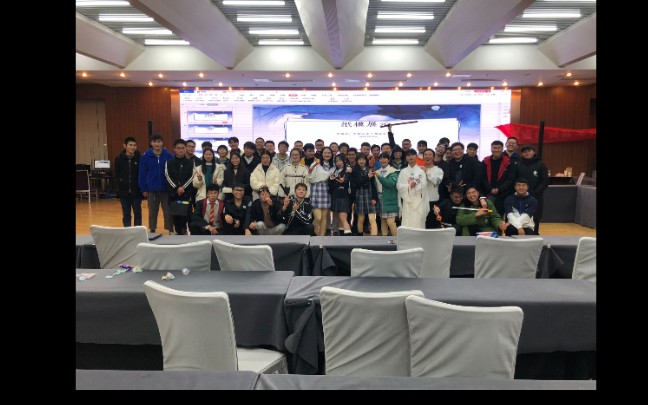 【歆漫社】学校社团活动。