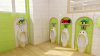 卡兰苏幼儿园儿童卫生间装修设计效果图小朋友厕所洁具